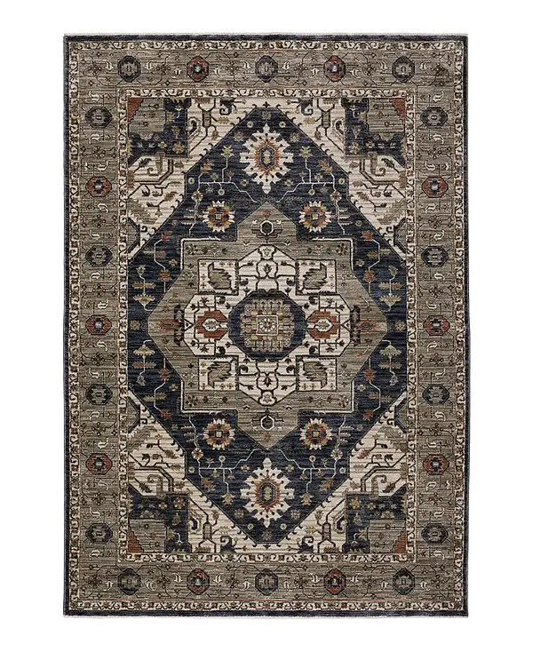 ORIENTAL WEAVERS Eliana Eli07 Area Rug, 5'3x7'6 - Brown