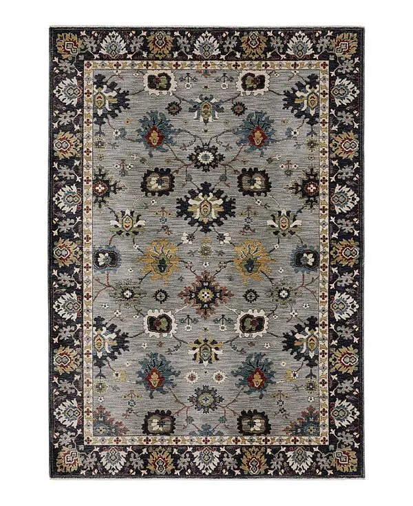 ORIENTAL WEAVERS Eliana Eli08 Area Rug, 9'10x12'10 - Blue