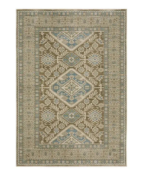 ORIENTAL WEAVERS Maeve Mae08 Runner Area Rug, 2'3x7'6 - Brown
