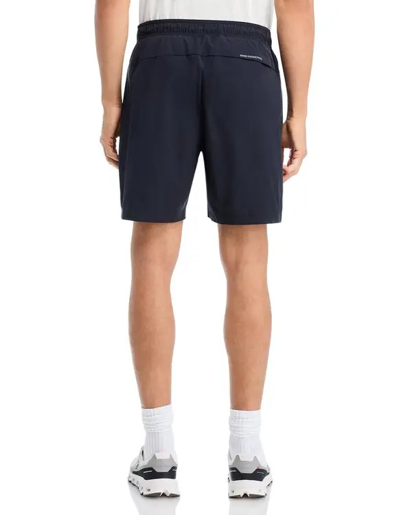 On 7" Core Running Shorts With Integrated Brief - Black