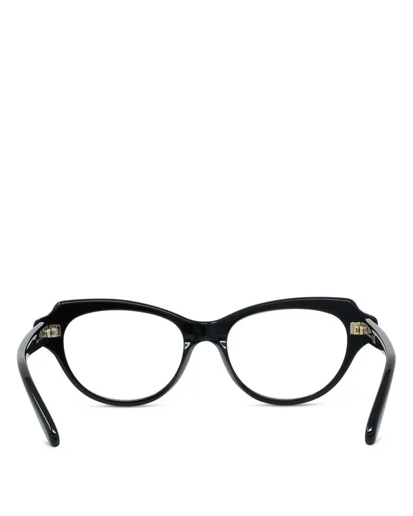 Loewe 52mm Geometric Eyeglasses - Black