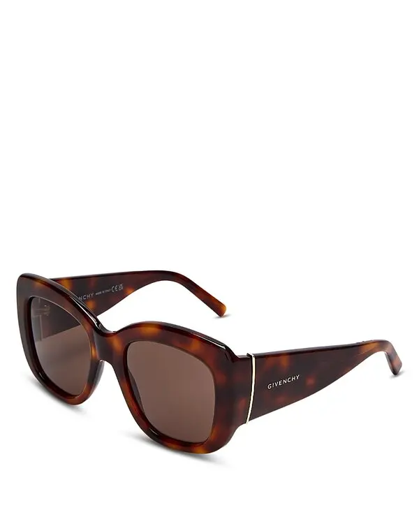 Givenchy Butterfly Sunglasses - Havana / Solid Brown