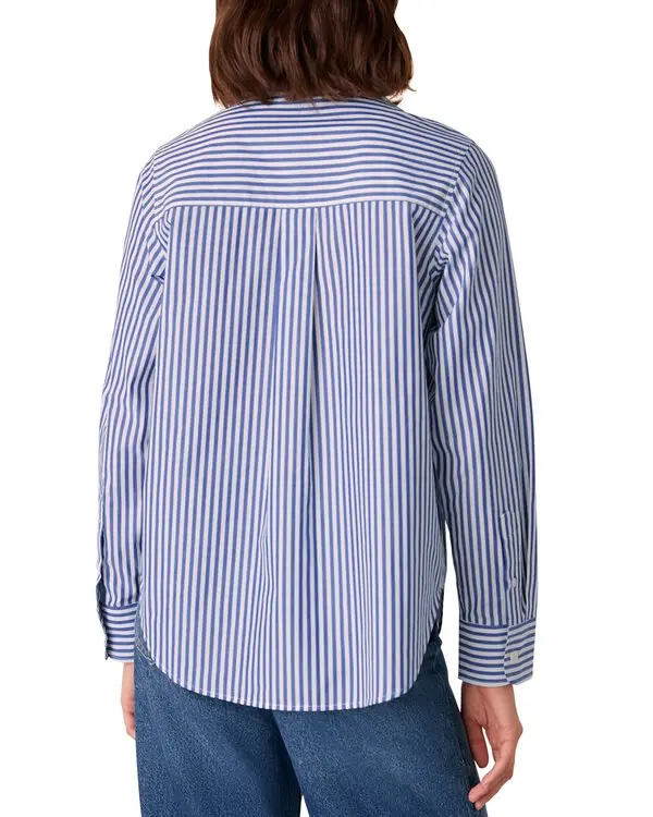 Whistles Relaxed Fit Striped Shirt