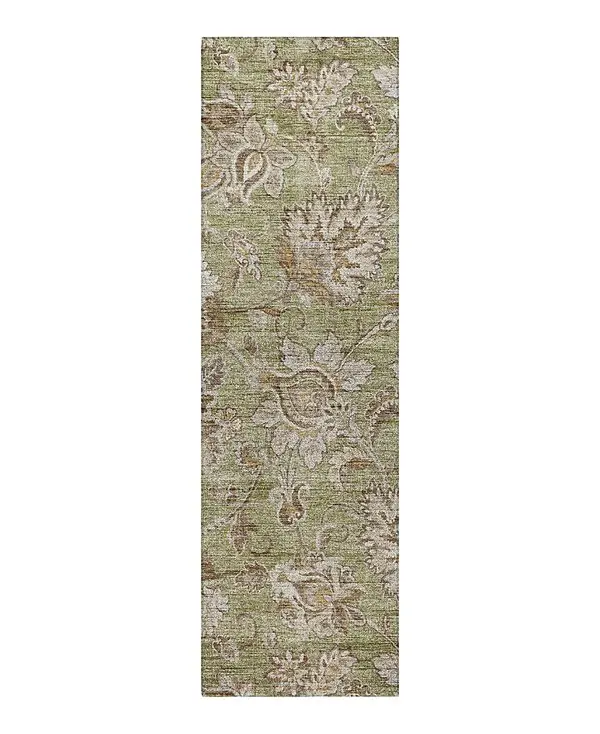 DALYN RUG COMPANY Silk Road Sr2 Runner Area Rug, 2'3x7'6 - Moss