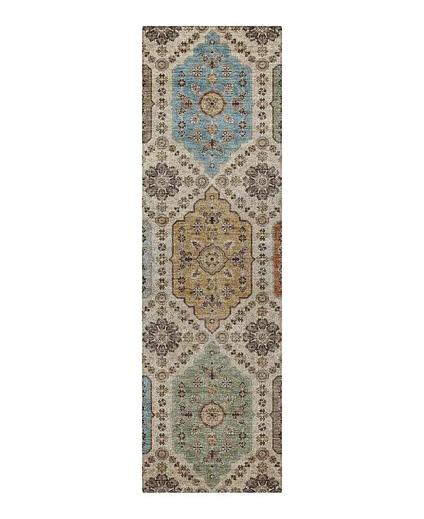 DALYN RUG COMPANY Silk Road Sr7 Runner Area Rug, 2'3x7'6 - Ivory/ Tan