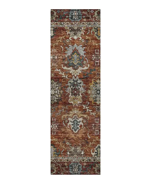 DALYN RUG COMPANY Silk Road Sr8 Runner Area Rug, 2'3x7'6 - Clay