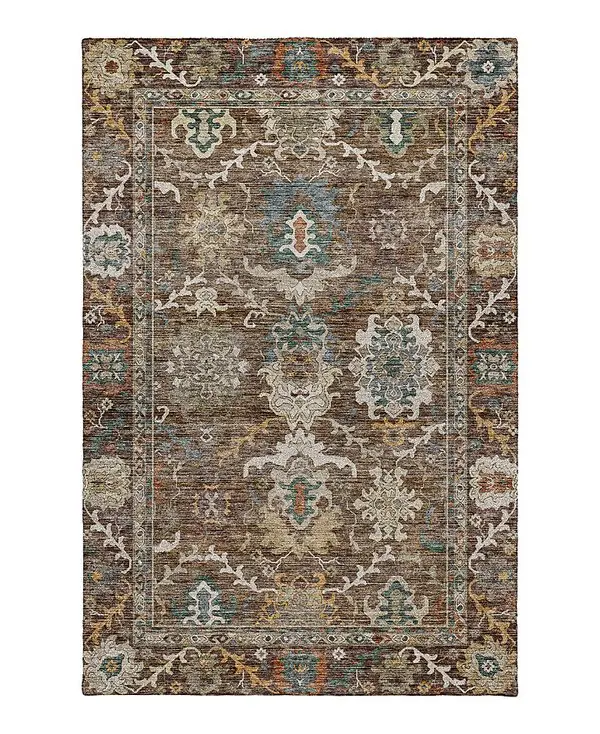 DALYN RUG COMPANY Silk Road Sr8 Area Rug, 6'6x9'6 - Chocolate