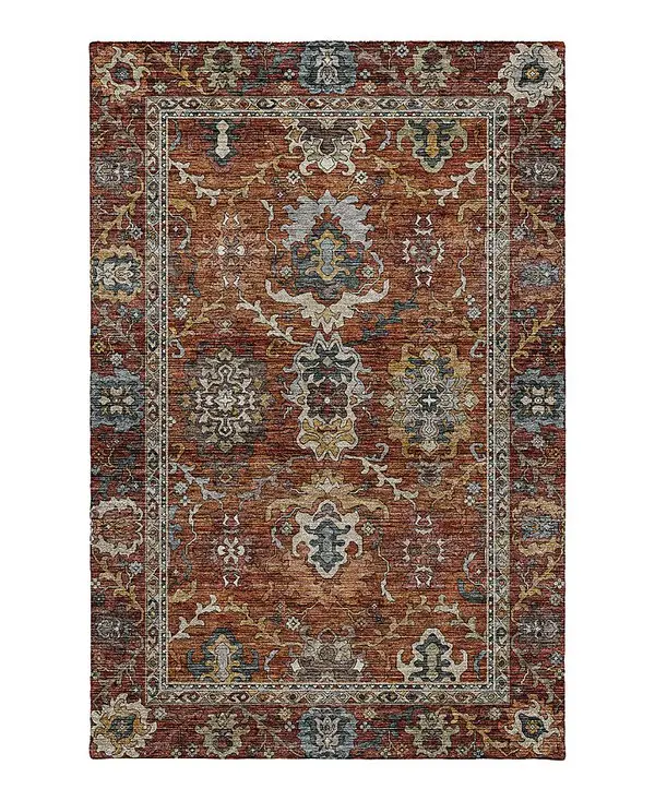 DALYN RUG COMPANY Silk Road Sr8 Area Rug, 6'6x9'6 - Clay