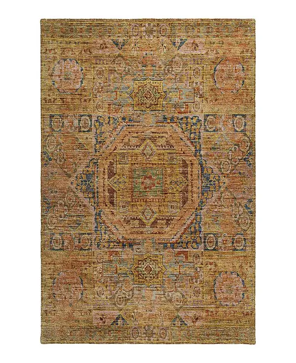 DALYN RUG COMPANY Silk Road Sr10 Area Rug, 5'0x7'6 - Orange