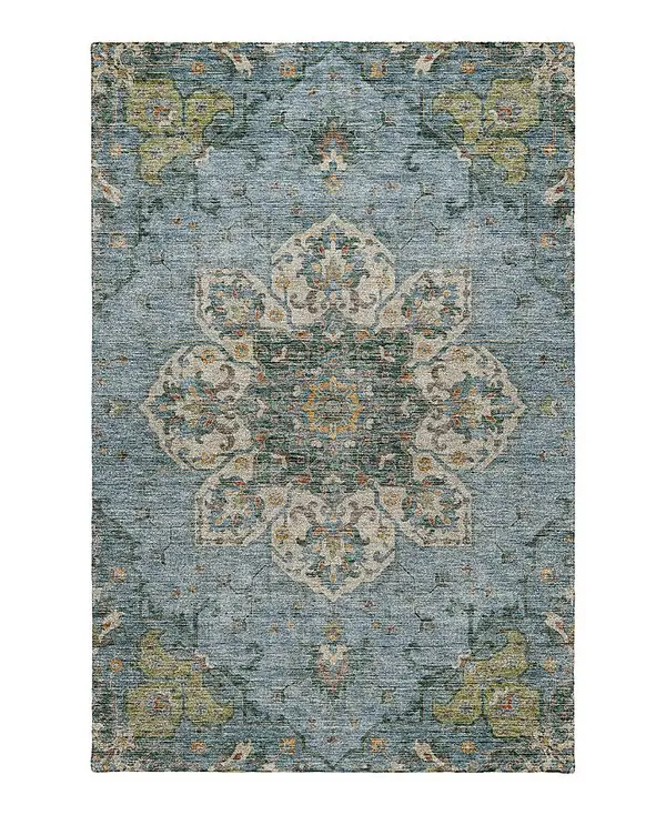 DALYN RUG COMPANY Silk Road Sr6 Area Rug, 10'0x14'0 - Blue/ivory