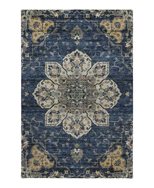 DALYN RUG COMPANY Silk Road Sr6 Area Rug, 10'0x14'0 - Navy