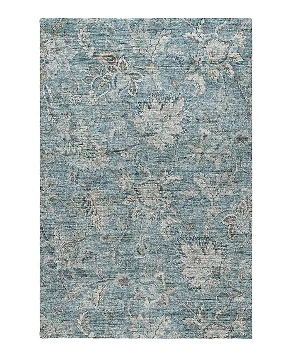 DALYN RUG COMPANY Silk Road Sr2 Area Rug, 6'6x9'6 - Blue/denim