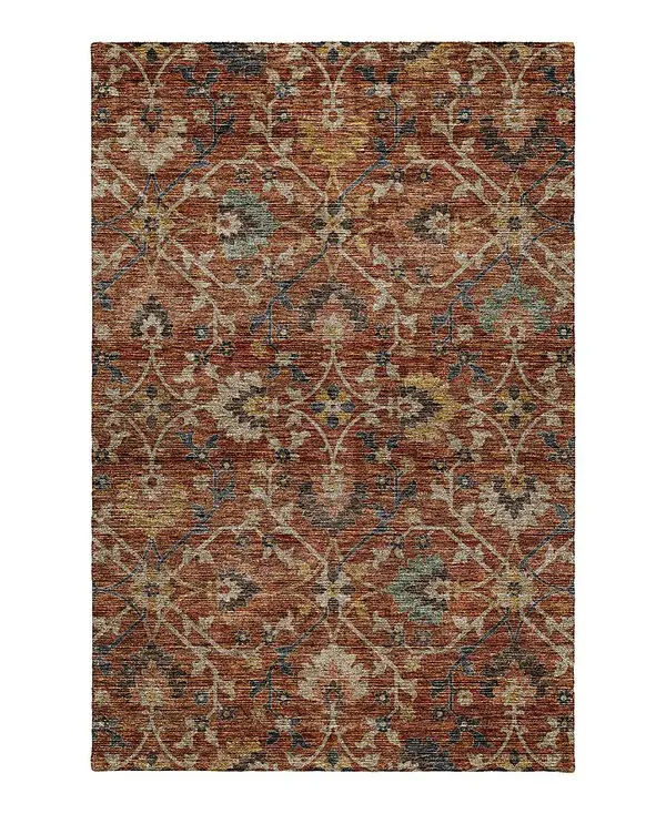 DALYN RUG COMPANY Silk Road Sr4 Area Rug, 6'6x9'6 - Clay