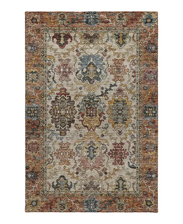 DALYN RUG COMPANY Silk Road Sr5 Area Rug, 6'6x9'6 - Copper