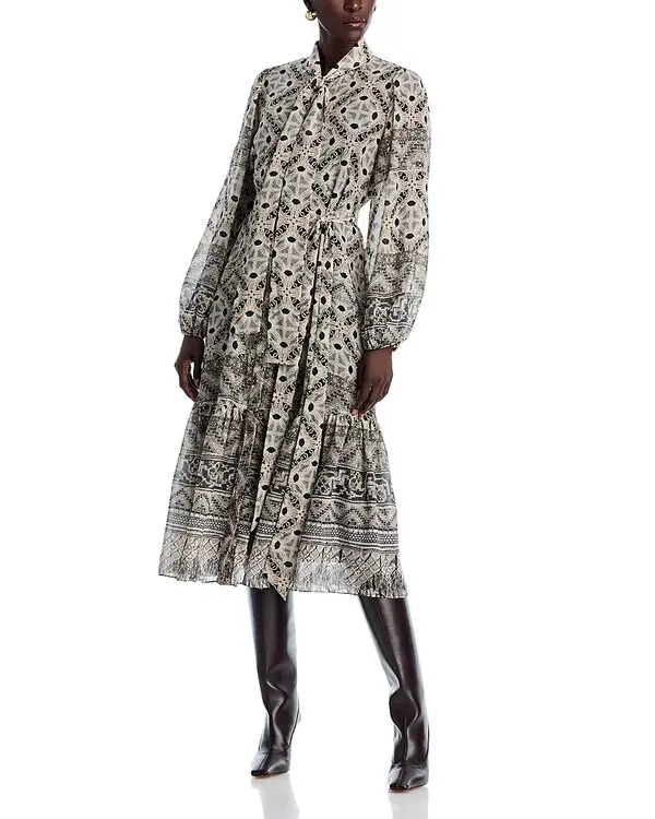 Kobi Halperin Flint Printed Midi Dress