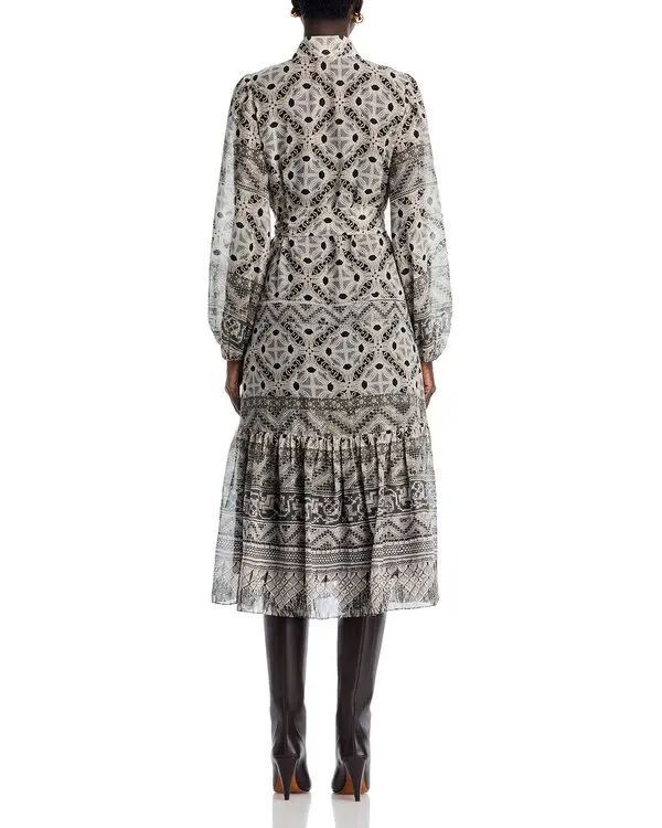 Kobi Halperin Flint Printed Midi Dress