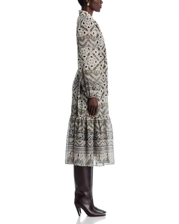 Kobi Halperin Flint Printed Midi Dress