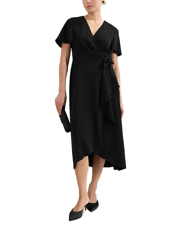 PHASE EIGHT Julissa Wrap Dress - Black