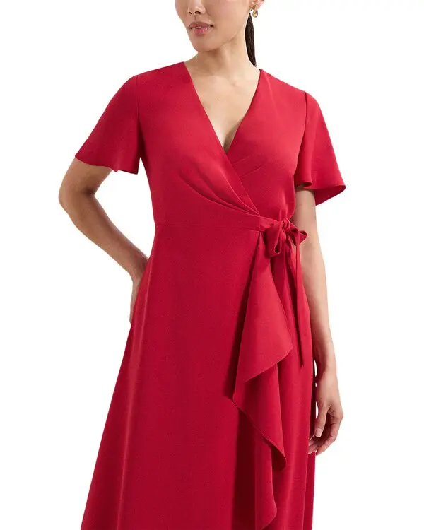 PHASE EIGHT Julissa Wrap Dress - Red