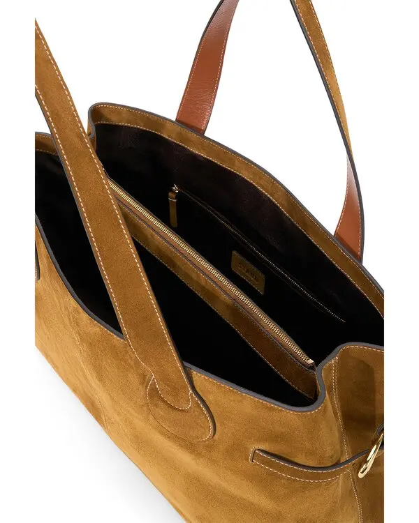 Staud Piper Suede Tote