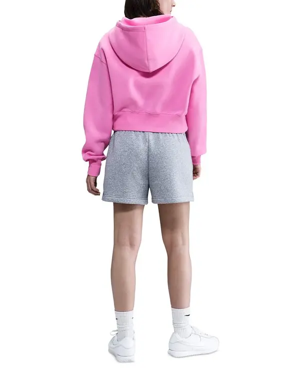 Nike Fleece Cropped Hoodie - Playful Pink