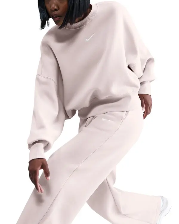 Nike Phoenix Fleece High-rise Pants - Bgycrh/sai