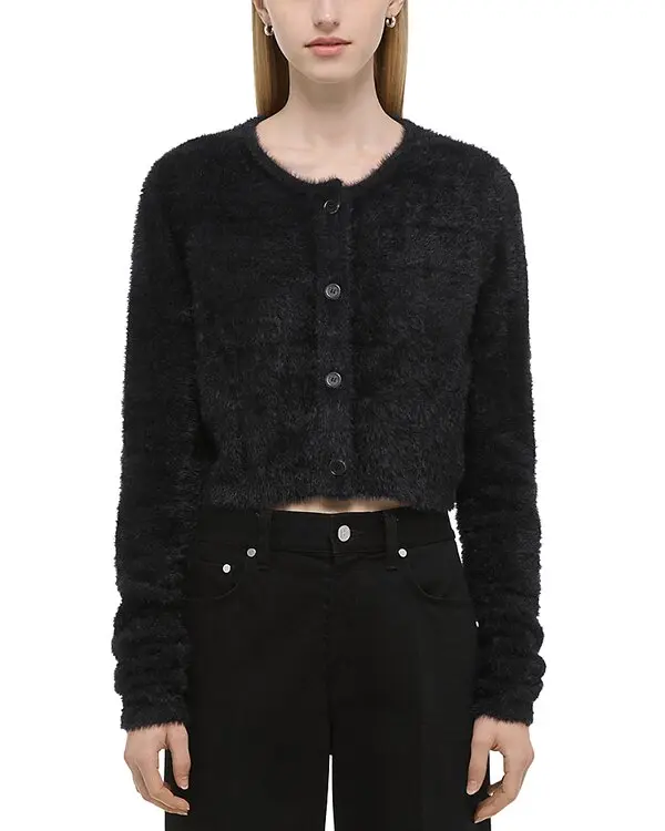 Helmut Lang Cropped Cardigan Sweater