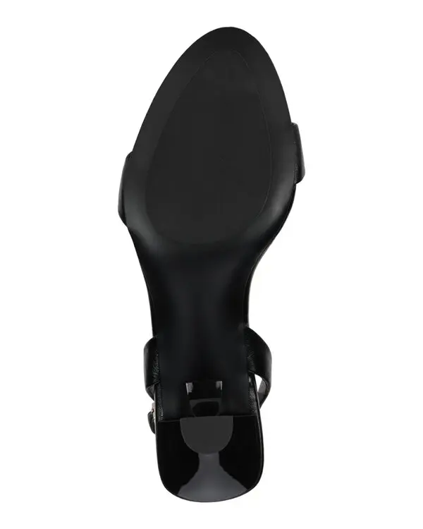 Jeffrey Campbell Augustine Slingback Sandals - Black
