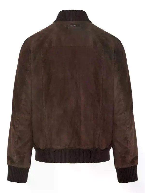 Paul & Shark Suede Bomber Jacket