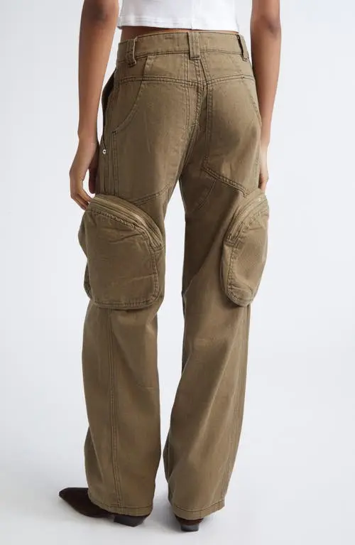 Eckhaus Latta Cotton Twill Cargo Pants