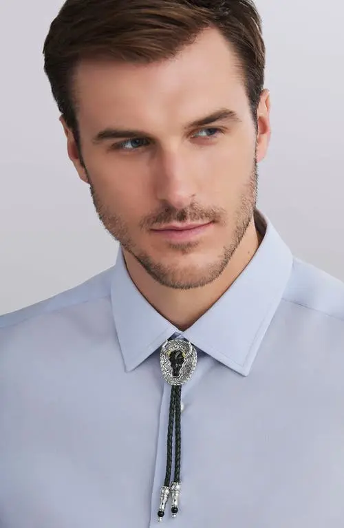 Lagos Longhorn Medallion Bolo Tie