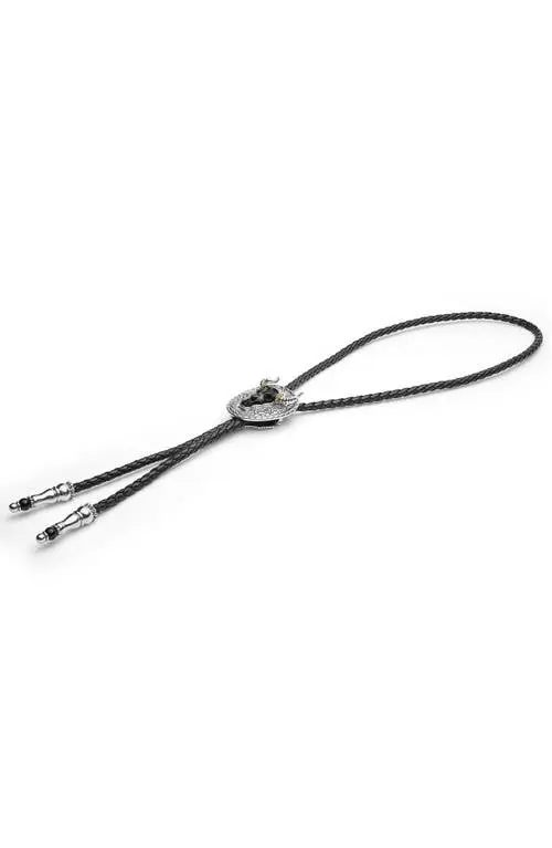Lagos Longhorn Medallion Bolo Tie