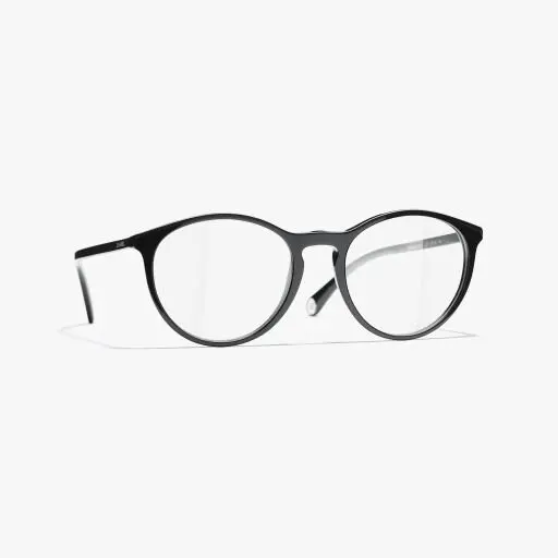Chanel Pantos Eyeglasses - Black