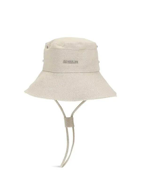 Jacquemus Le Bob De Nimes Bucket Hat - Beige