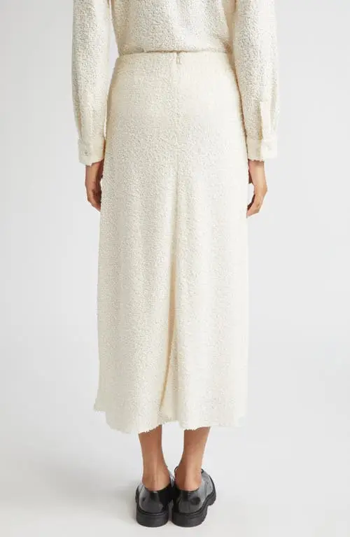 Partow Bia Textured A-line Midi Skirt