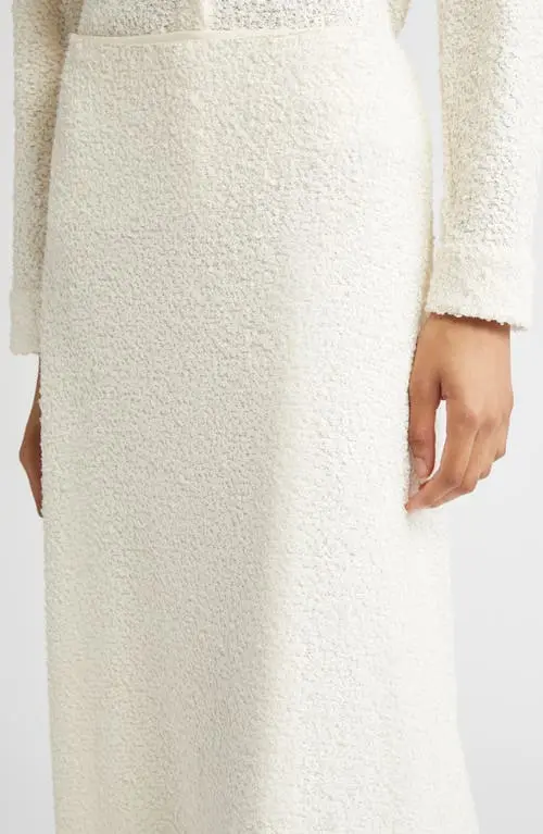 Partow Bia Textured A-line Midi Skirt