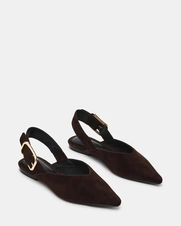 Steve Madden Suede Slingback Low Shoes