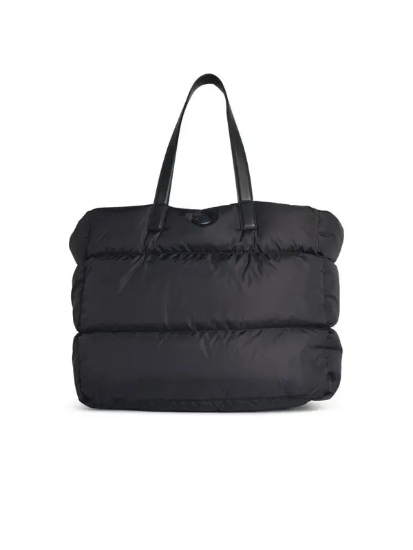 Moncler Padded Nylon Tote - Black