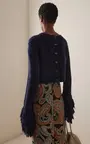 Etro Fringed Wool-blend Cardigan