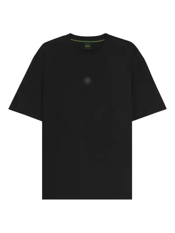 BOSS Logo-patch Cotton T-shirt