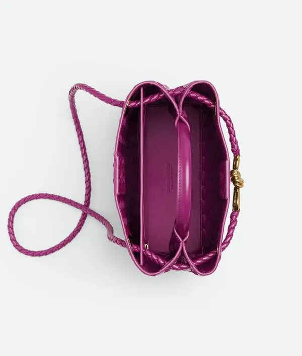 Bottega Veneta Small Intrecciato Andiamo Bag - Beetroot