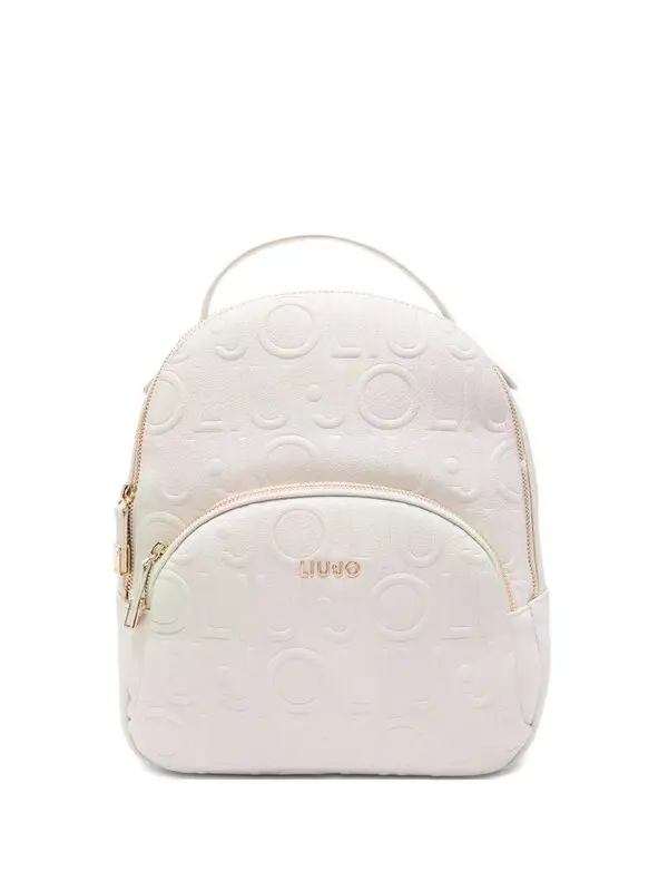 Liu Jo Logo-plaque Backpack - White