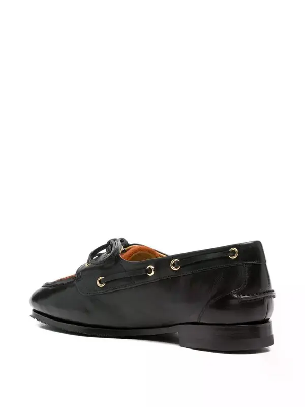 Bally Leather Derby Shoes - Black