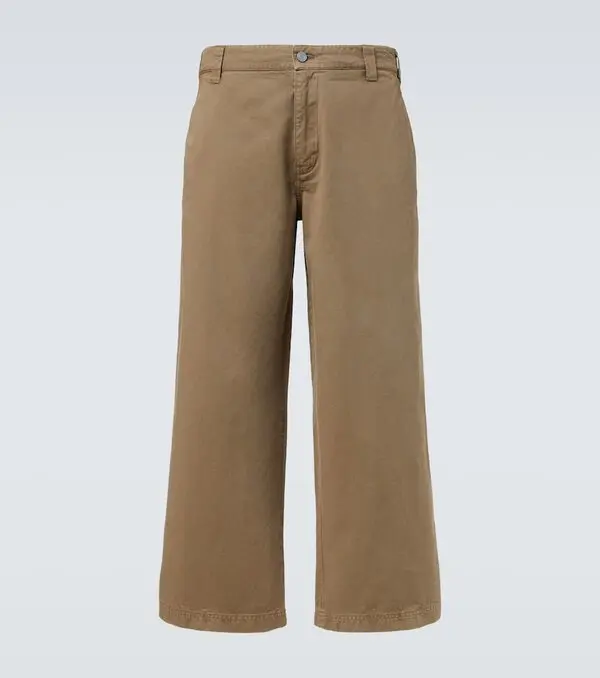ERL High-rise Wide-leg Jeans
