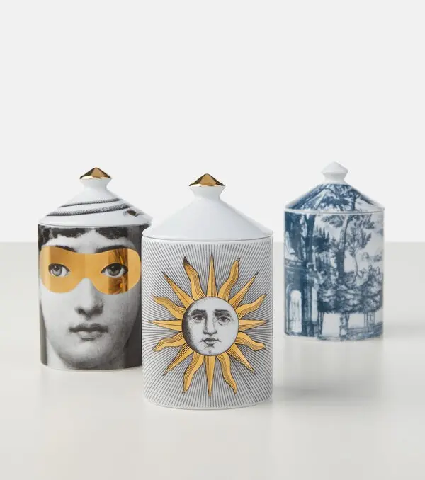 FORNASETTI Se Poi Porcelain Scented Candle