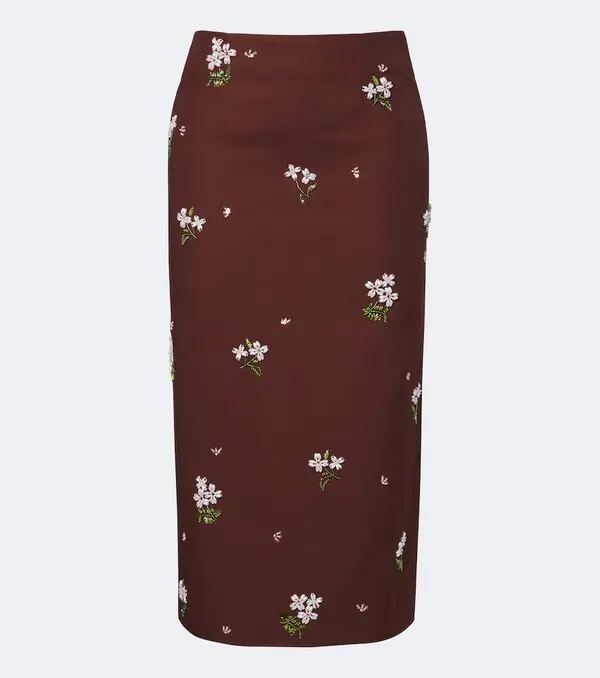 SHUSHU/TONG Bow-detail Cutout Top - Brown