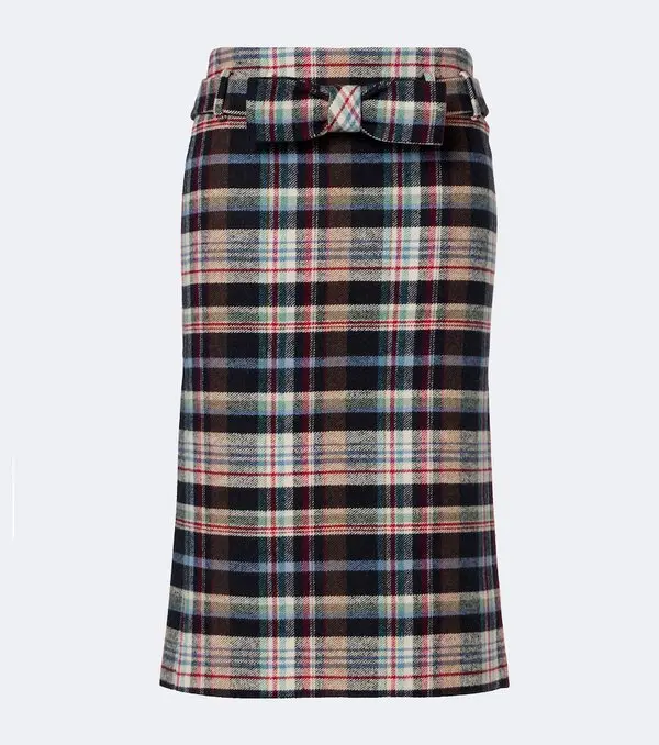 SHUSHU/TONG Cotton-blend Tweed Minidress - Multicoloured