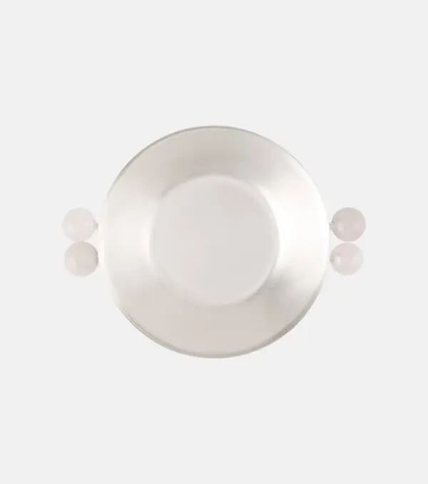 NATALIA CRIADO Plated Snack Bowl - Silver