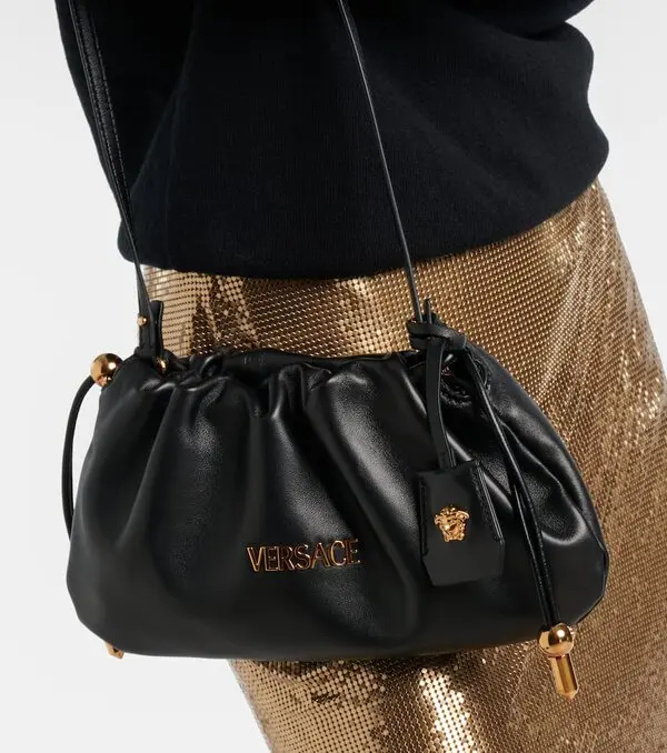 Versace Mini Leather Tote Bag