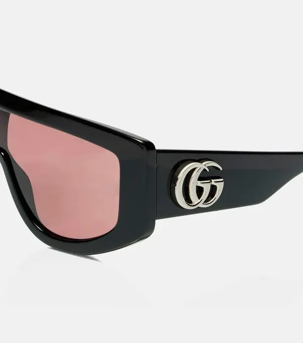 Gucci Double G Flat-top Sunglasses